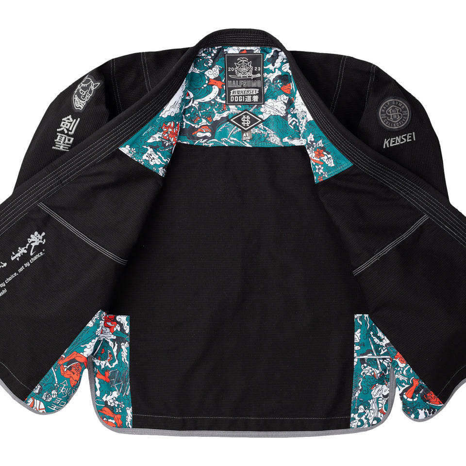 Half Sumo "Kensei" Dogi - Black