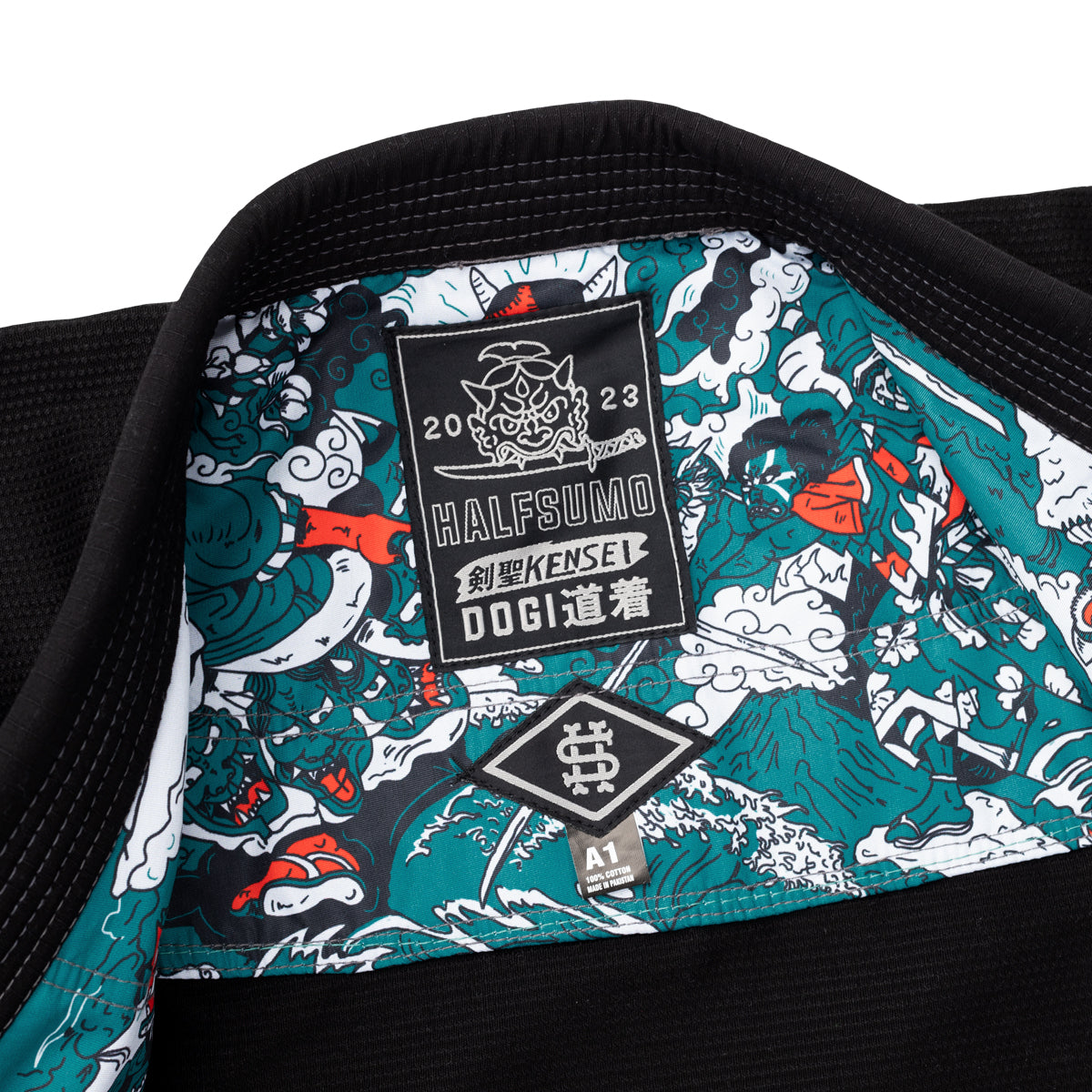 Half Sumo "Kensei" Dogi - Black