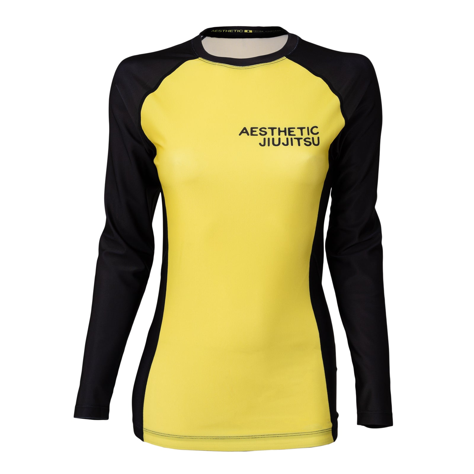 Aesthetic "The Girl" Women's Long Sleeve Rash Guard