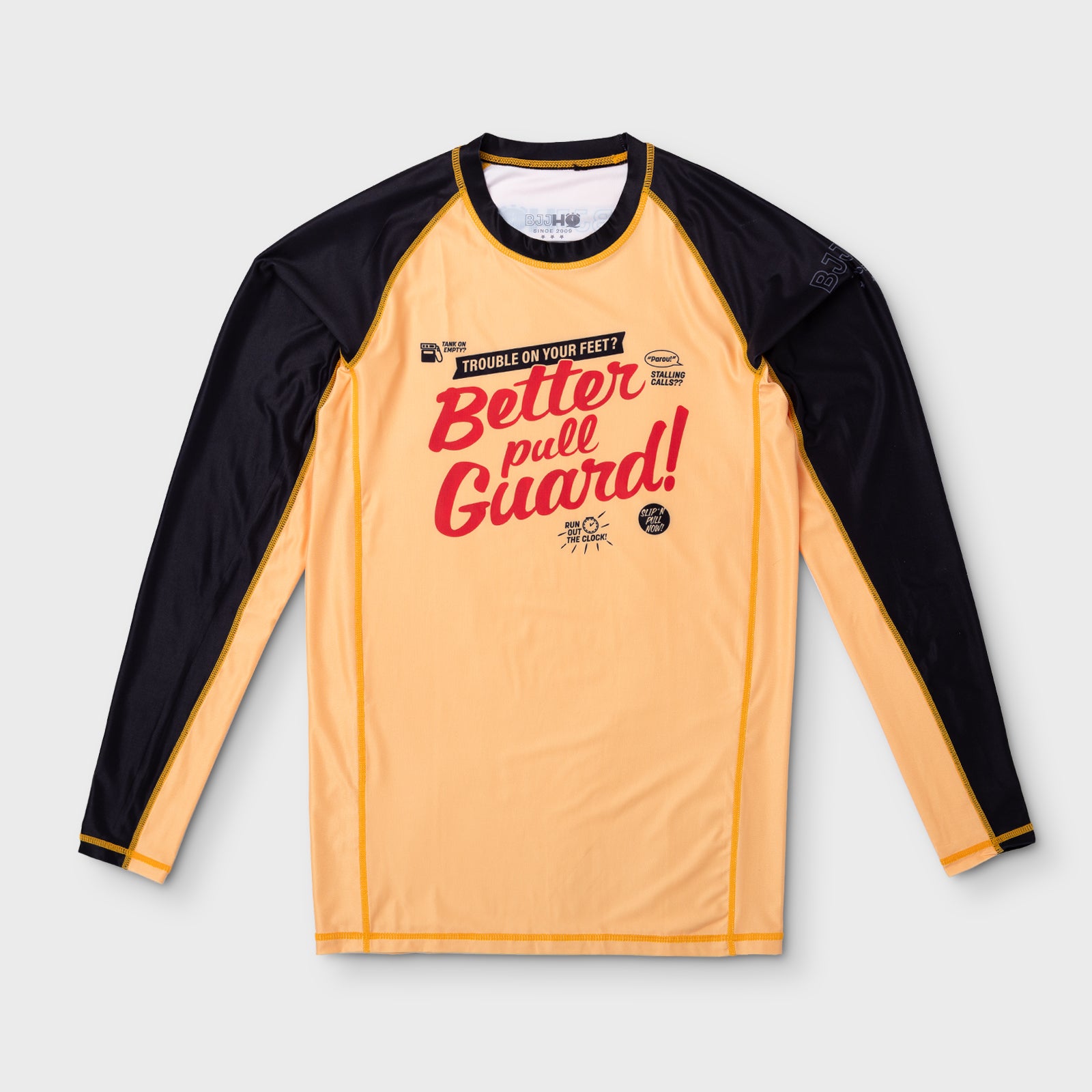Better Pull Guard Men's Jiu Jitsu Rash Guard by BJJHQ