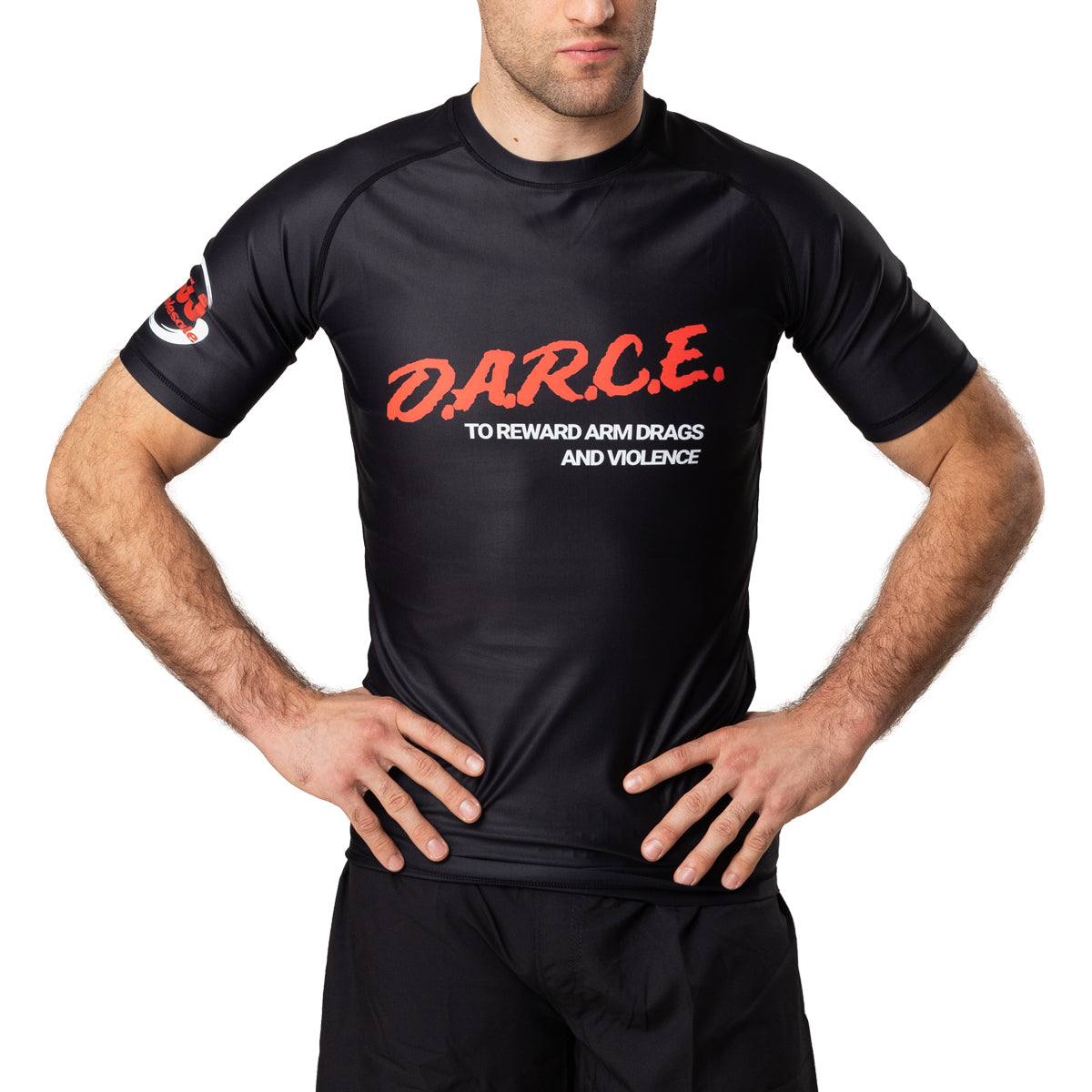 BJJ Wholesale "DARCE" Short Sleeve Rash Guard