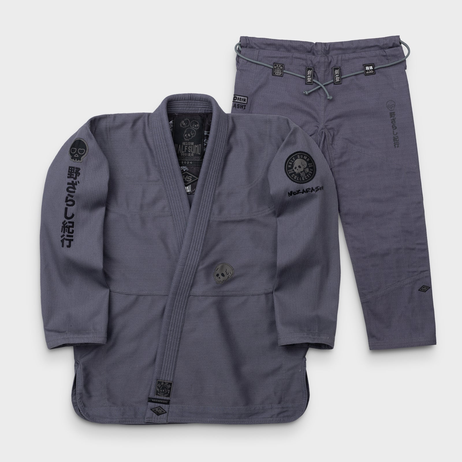 Half Sumo Nozarashi Dogi - Gray