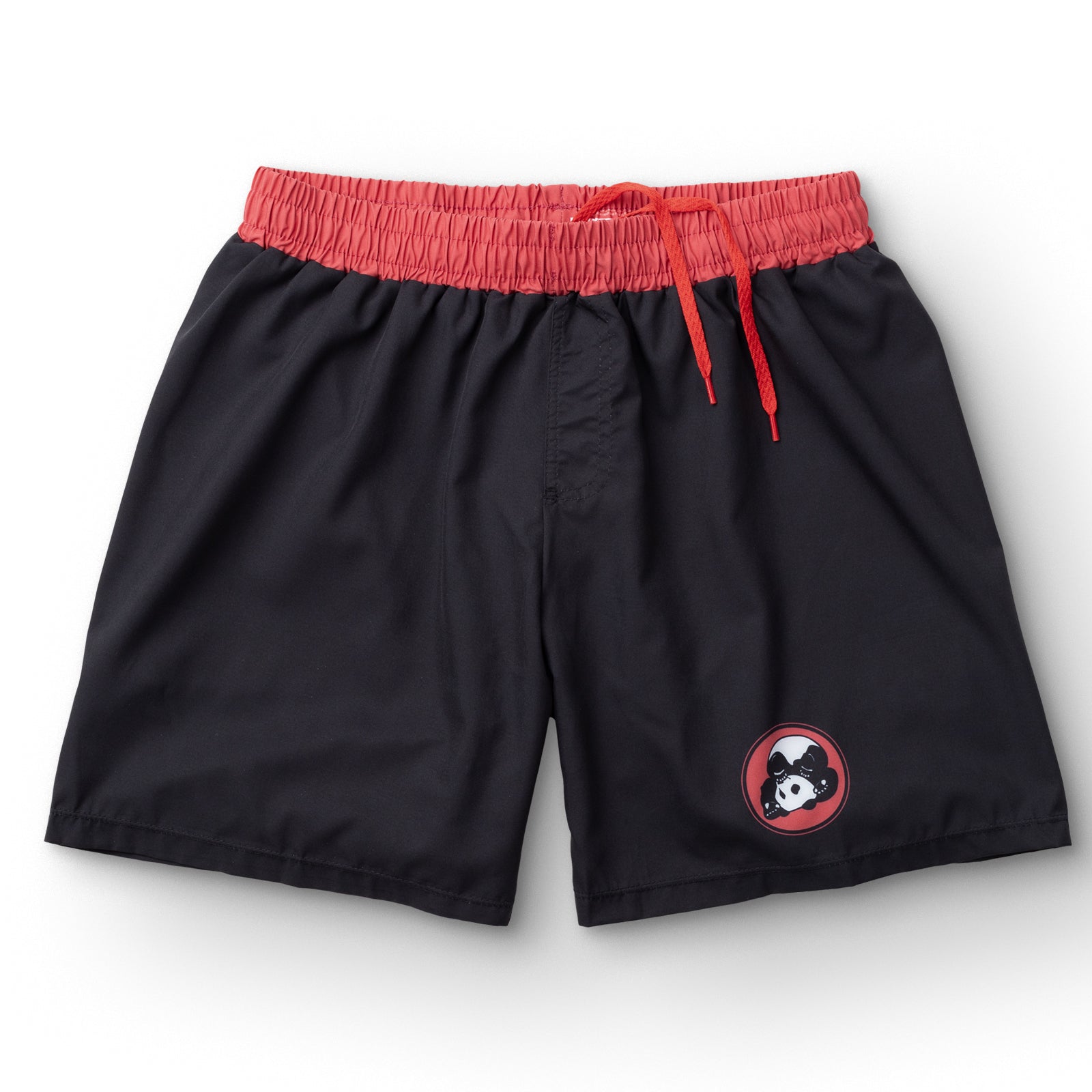 Inverted Gear 2-layer Grappling Shorts - Black/Coral
