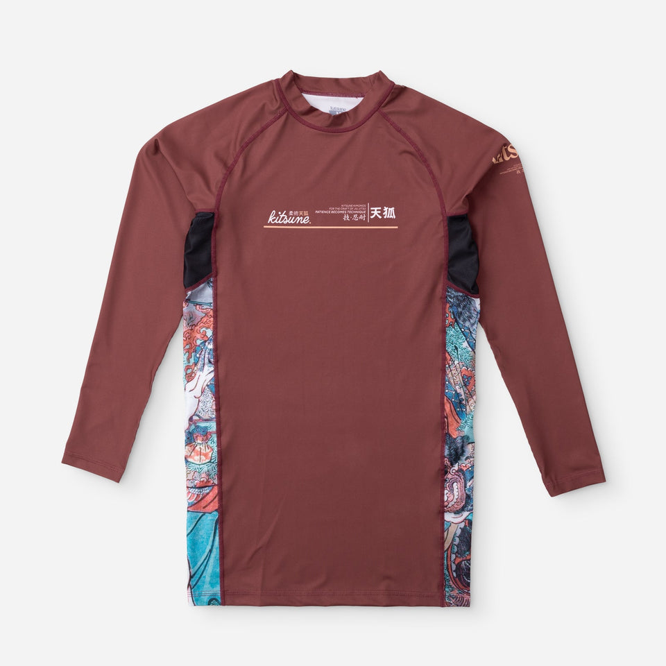 Kitsune Red Skies Rash Guard