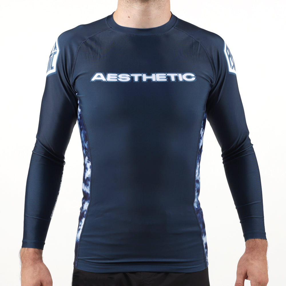 Aesthetic "Tie Dye" Long Sleeve Rash Guard