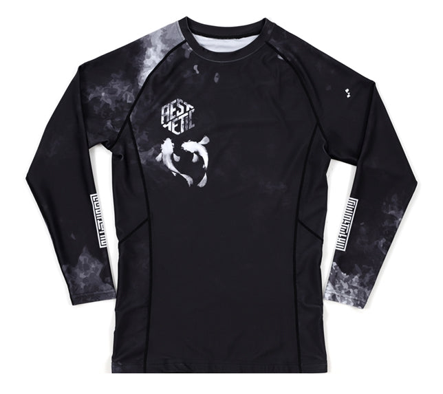 Aesthetic "Sumi-E" Long Sleeve Rash Guard